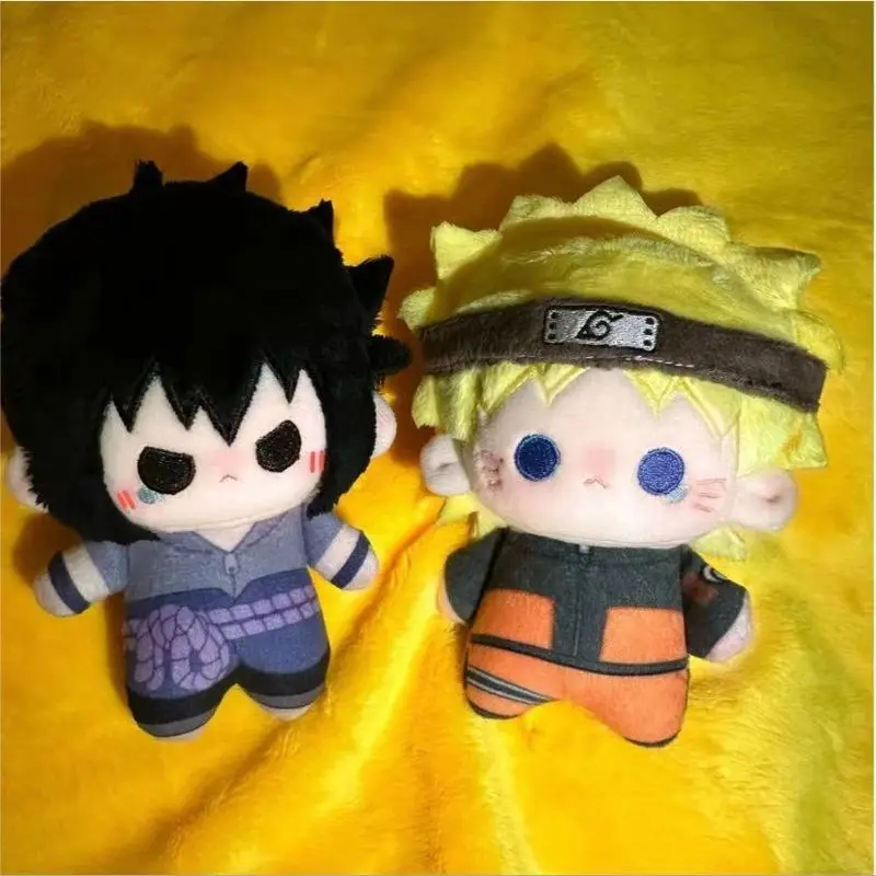 Jual 10cm Anime Naruto Plush Dolls Print Nude Dolls Uzumaki naruto ...