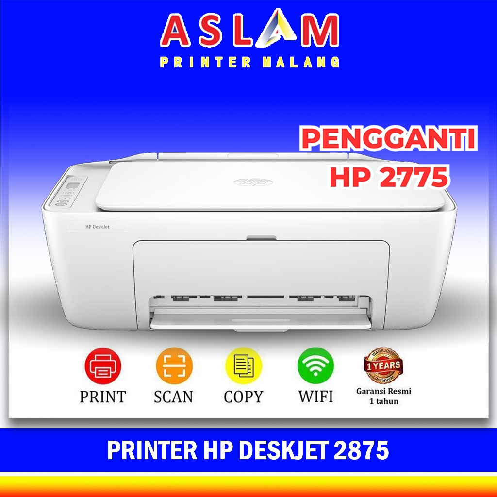 Jual Printer HP 2775 2875 Ink Advantage Printer Canon Pixma E470 Print ...