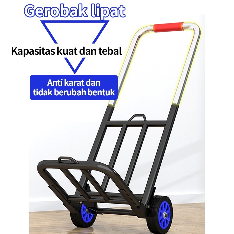 Jual Trolley / Troly Lipat Serbaguna / Trolley Besi Lipat / Troli Galon ...