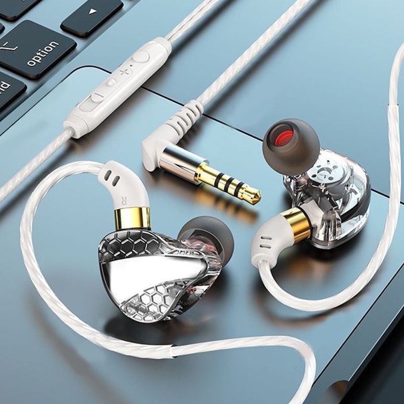 Jual Gaming Headset Berkabel S16 HIFI Superbass Earphones Wired In-Ear ...