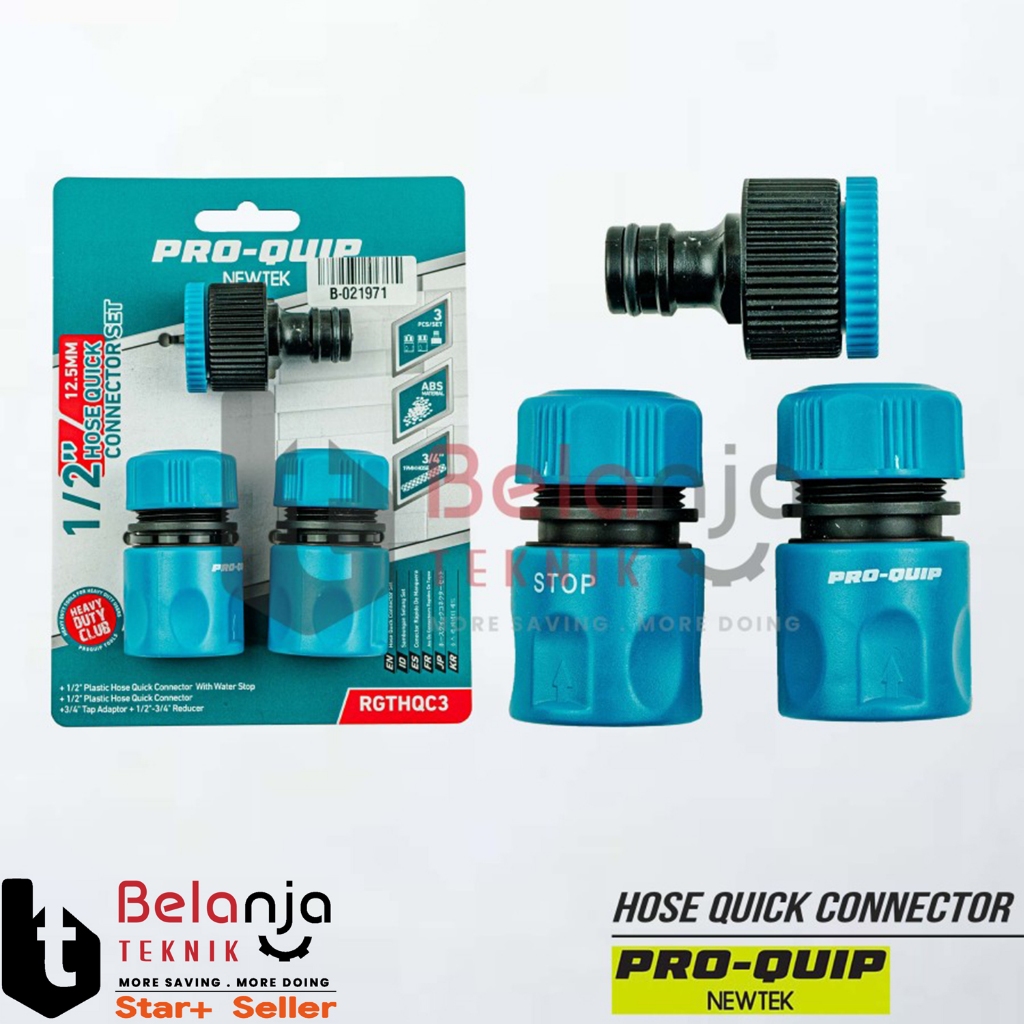 Jual Pro Quip Hose Quick Connector SET 3PCS Sambungan Selang Air ...