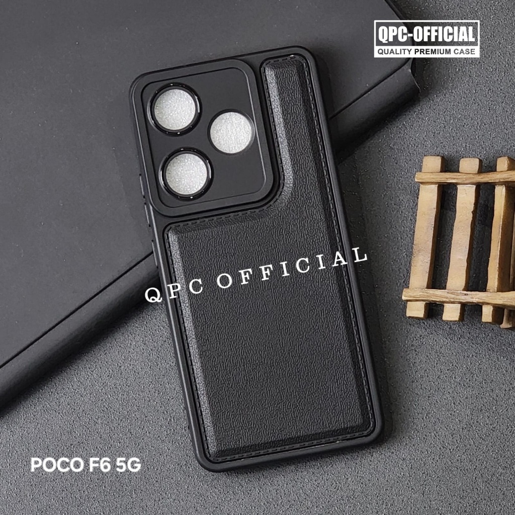 Jual Poco F6 5g Case Leather Pro Kamera Black Poco F6 5g | Shopee Indonesia