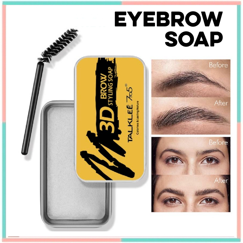 Jual TALKLEE 3D Eyebrow Styling Soap Free Kuas Sabun Pembentuk Penebal ...