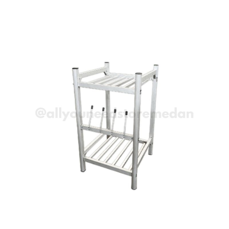 Jual Rak Dispenser Full Aluminium Tahan Lama | Shopee Indonesia