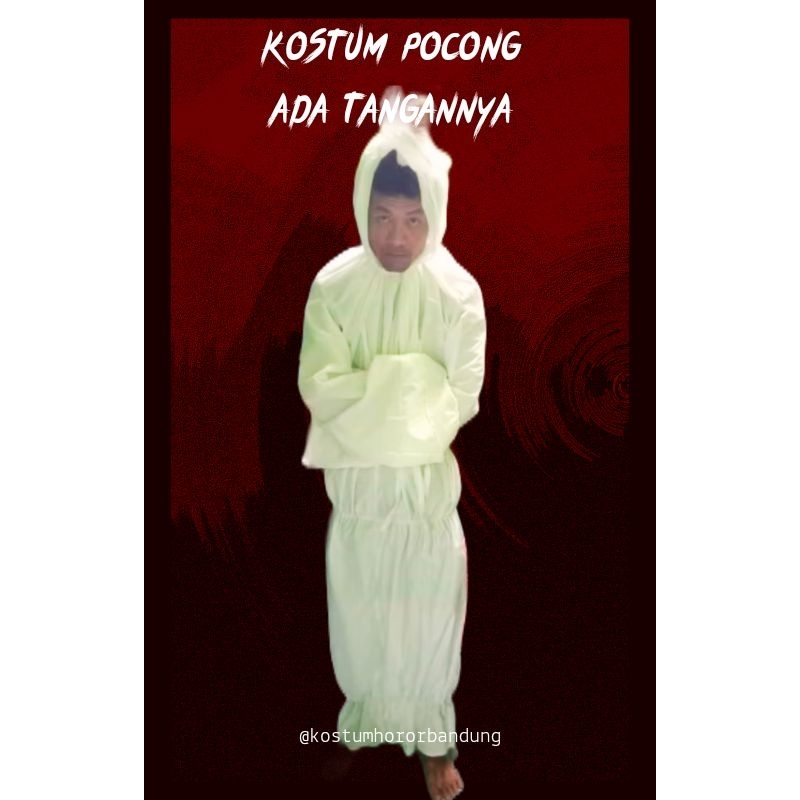 Jual KOSTUM POCONG ORIGINAL/ADA TANGANNYA | Shopee Indonesia