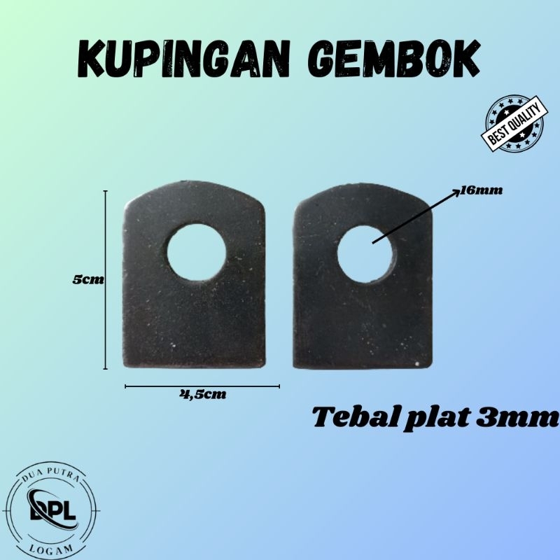 Jual Kupingan Lombang Gembok | Aksesoris Pintu Pagar Besi | Shopee ...