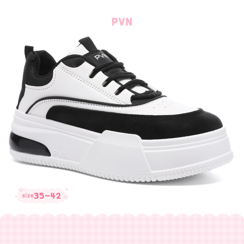 Jual PVN Jeno Sepatu Sneakers Wanita Shoes White 438 | Shopee Indonesia