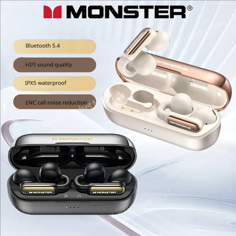 Jual Monster AC601 MH22210 TWS Headset Bluetooth 5.4 True Wireless ...