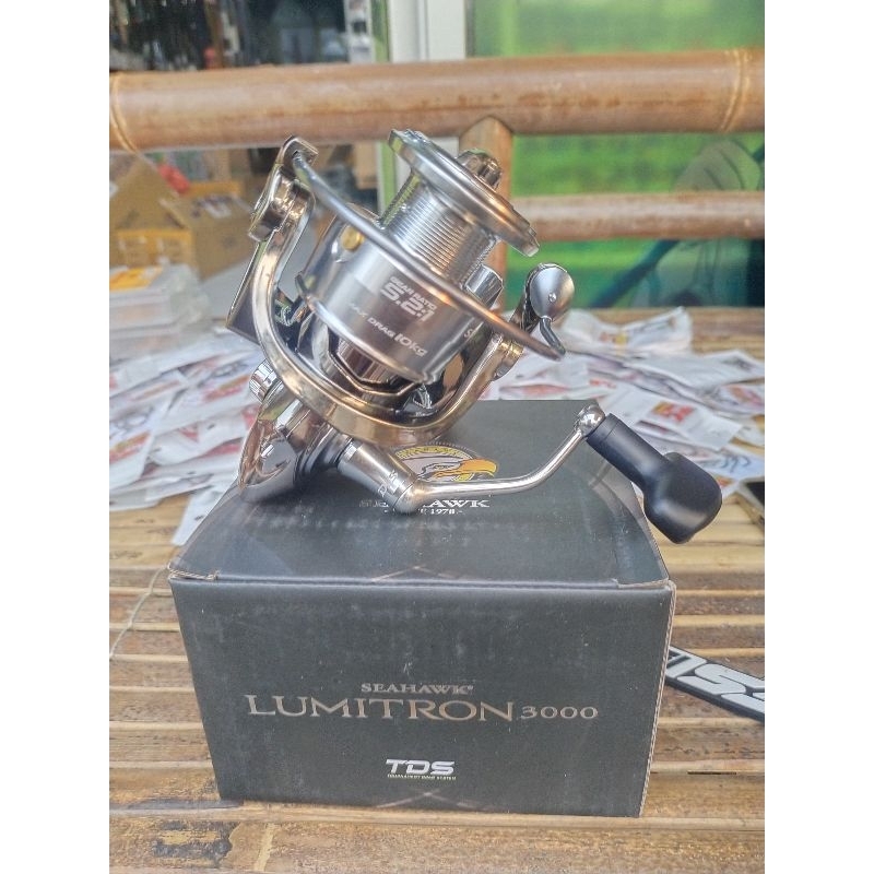 Jual reel seahawk lumitron 3000 power handle | Shopee Indonesia