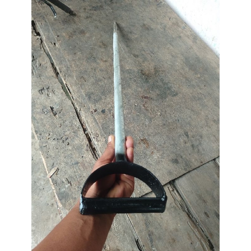 Jual Tojok D tojok pipa galvanis mata besi per panjang 80cm | Shopee ...