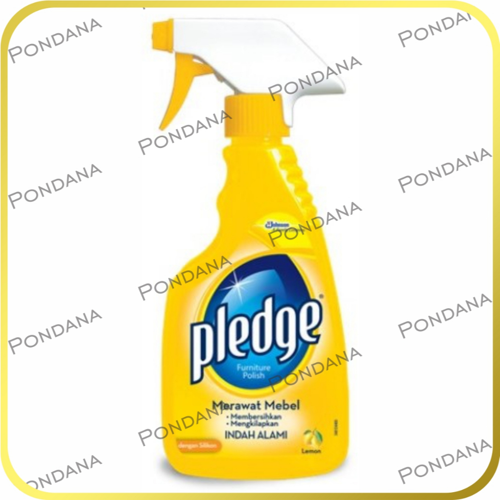 Jual Pledge Furniture Polish Kayu Liquid Lemon Pump 450 mL | Shopee ...