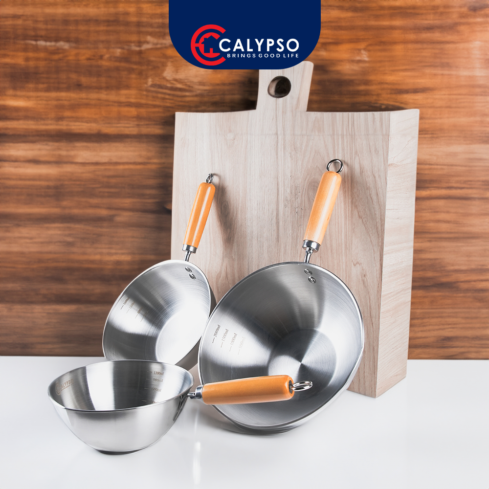 Jual Calypso Panci Deep Fry Panci Takar Multifungsi 20-26cm Stainless ...