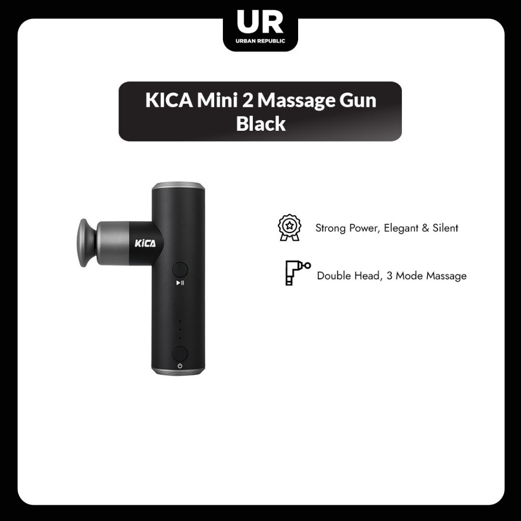 Jual KICA Mini 2 Massage Gun - Black | Shopee Indonesia
