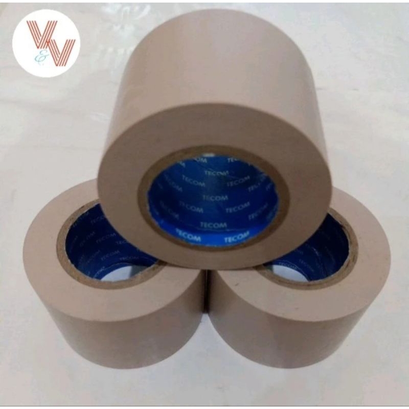Jual duct tape lem/lakban/isolasi untuk bungkus pipa ac merk tecom ...