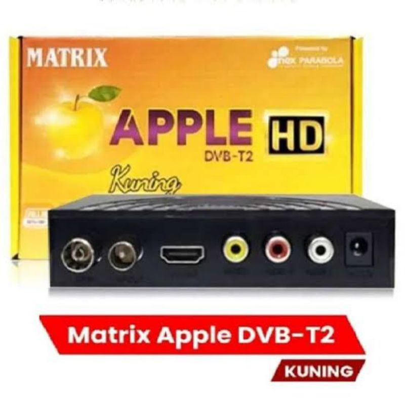 Jual Set Top Box/STB MATRIX APPLE kuning | Shopee Indonesia