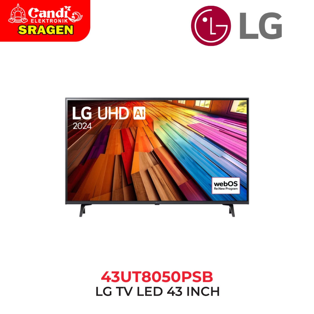 Jual LG Smart TV 43 Inch 4K UHD - 43UT8050 / 43UT8050PSB | Shopee Indonesia
