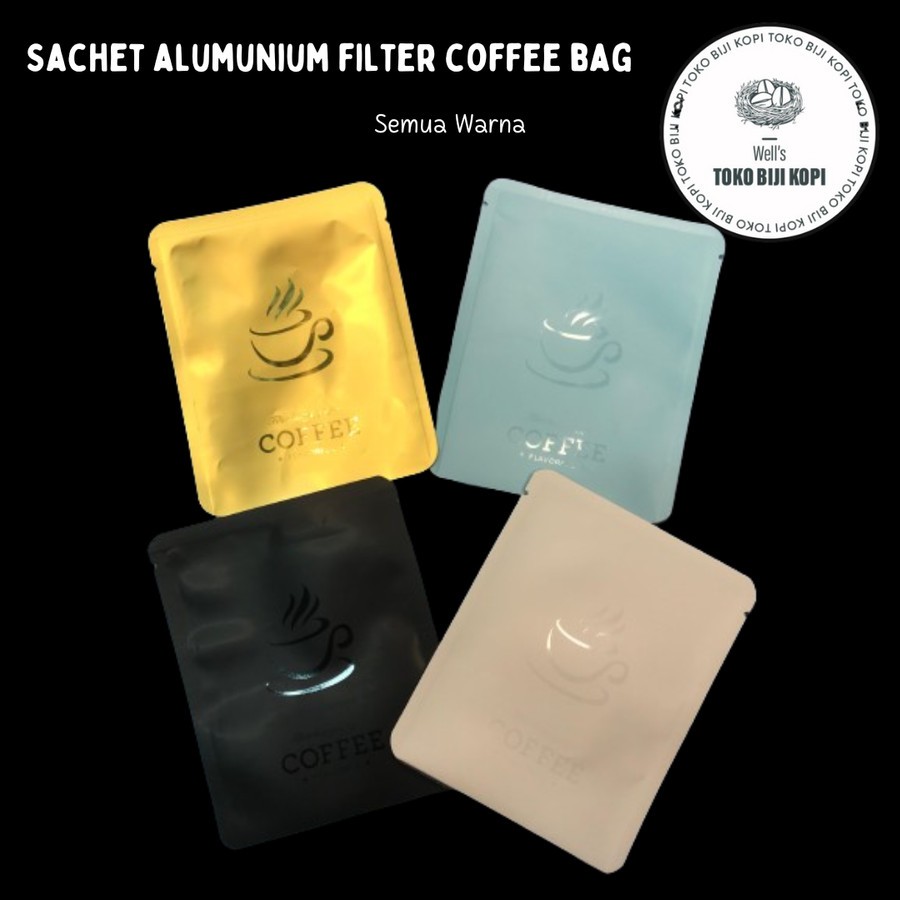Jual Pouch Sachet Alumunium Drip Bag Coffee / Kemasan Sachet Alumunium ...