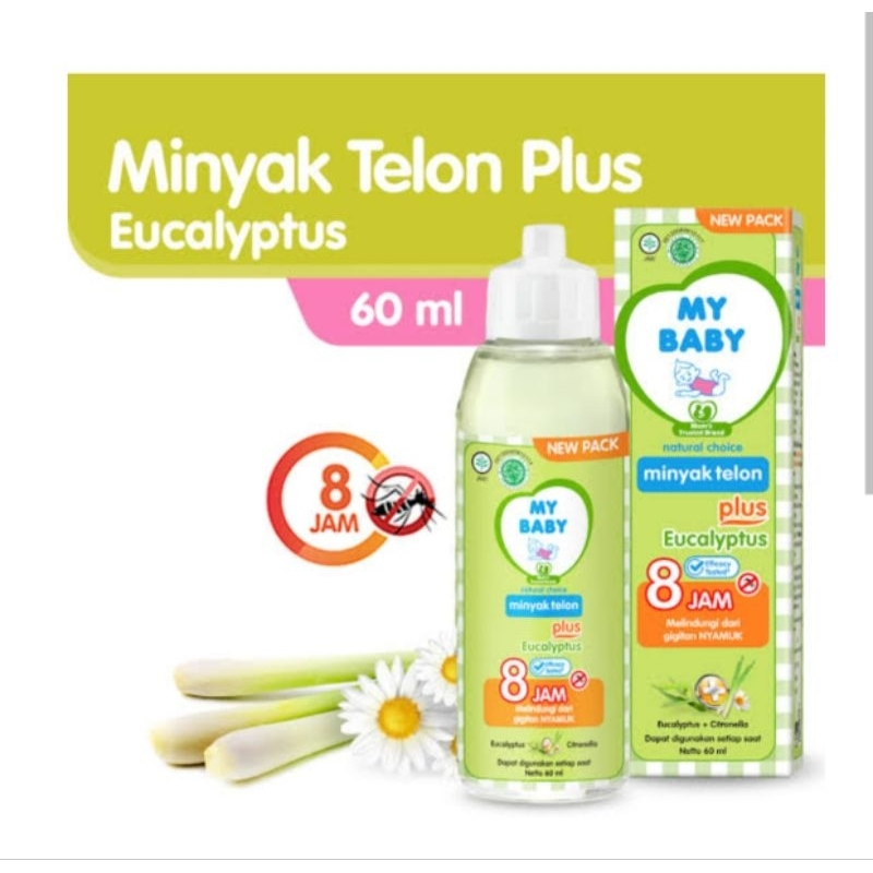 Jual MY BABY Minyak Telon Plus Eucalyptus | Lavender 60ml 90ml 150ml ...