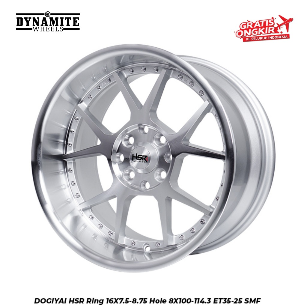 Jual Velg Ring 16 Celong Mobilio Lebar 75-85 ET35-25 Velg Mobil HSR ...