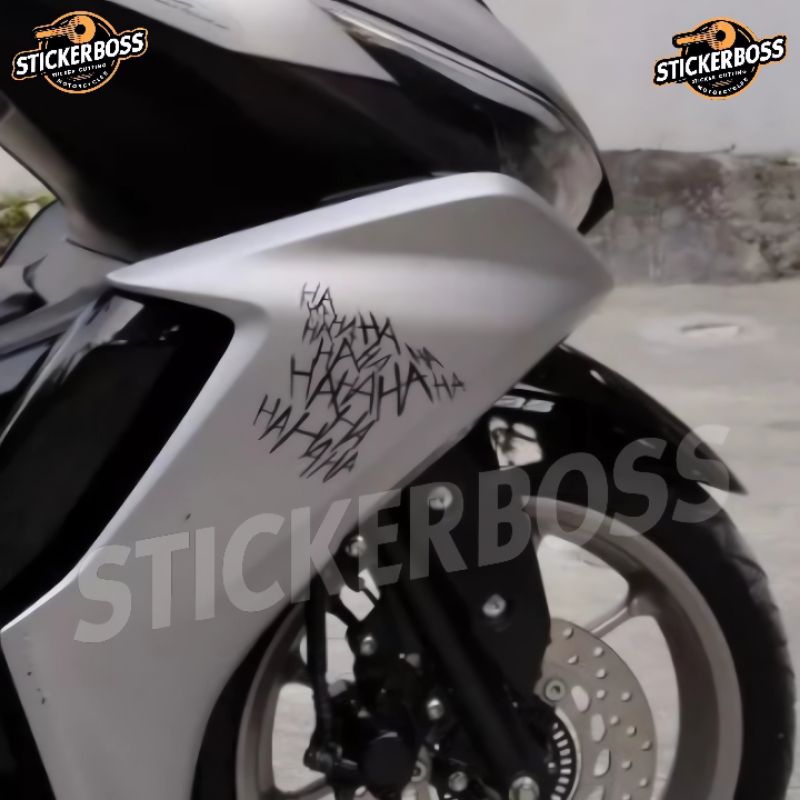 Jual Sticker Cutting Motor Joker HAHAHAHA Ketawa Terbahak Bahak Murah ...