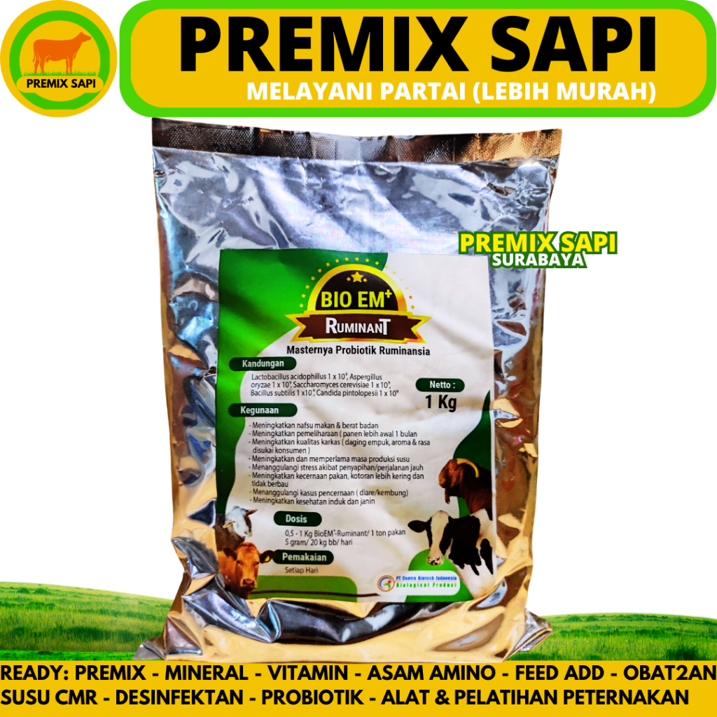 Jual PROBIOTIK BIO EM PLUS SERBUK 1KG - Probiotik Serbuk Peternakan ...