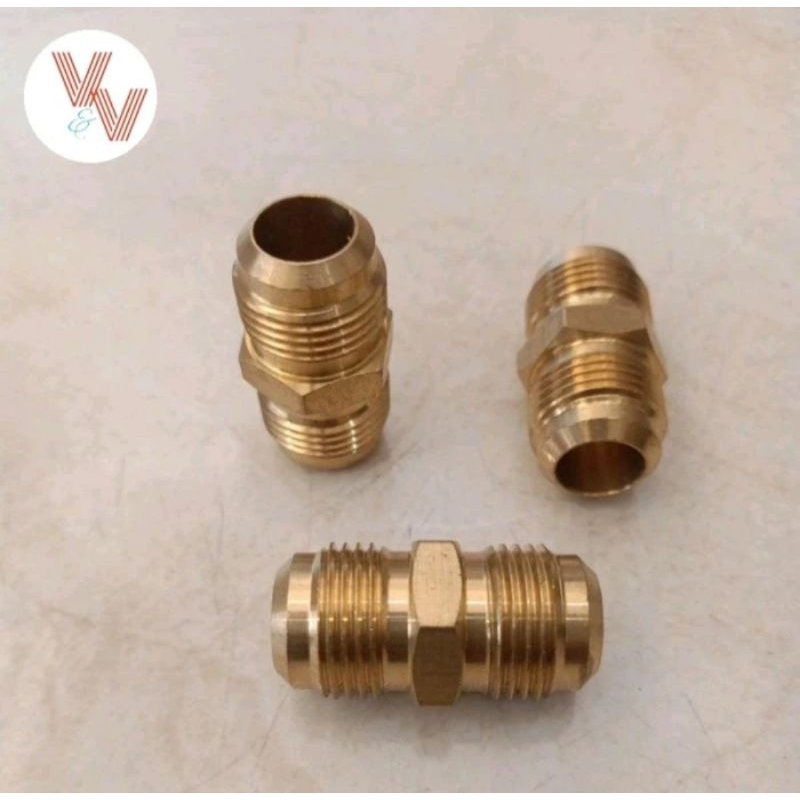 Jual nepel tengah/double nepel AC 1/2" | Shopee Indonesia