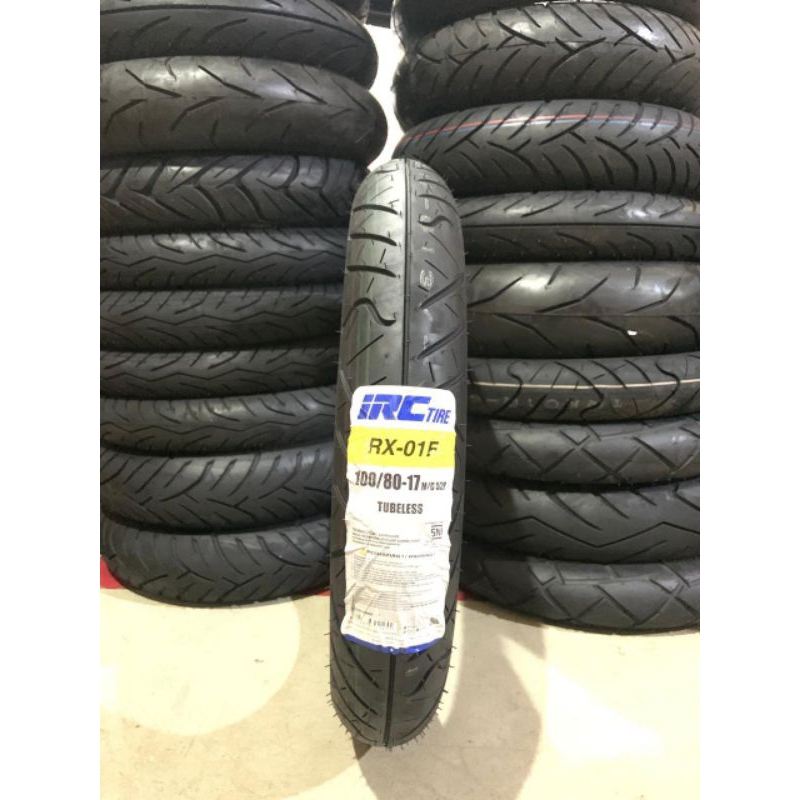 Jual IRC Ban Luar 100/80-17 RX-01F M/C52P Tubeless 100% Original Produksi Terbaru | Shopee Indonesia