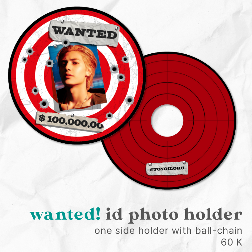 Jual Wanted! ID Photo Holder Cahol 3x4 PC Holder Acrylic Akrilik ...