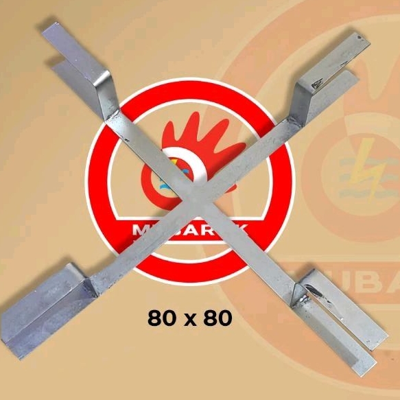 Jual Slack support 80x80 plat 4x3, 5x3 & 5x5 / fixing slack / slack ...