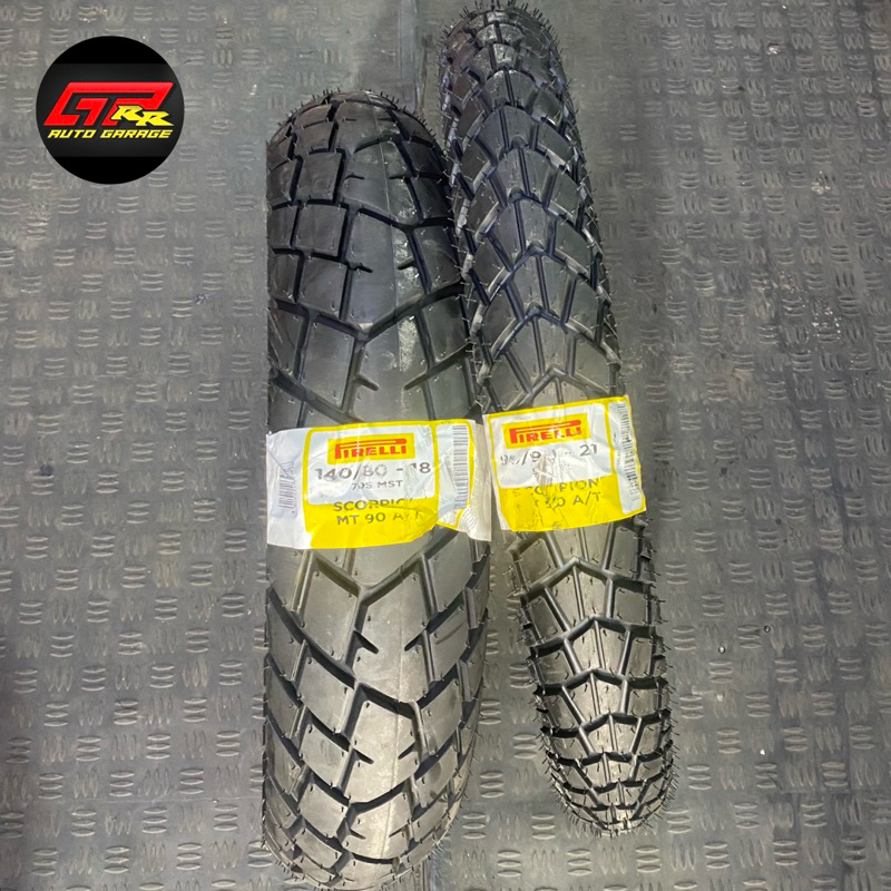 Jual Ban Pirelli MT90 A/T Scorpion Set Sepasang 90/90-21 & 140/80-18 ...