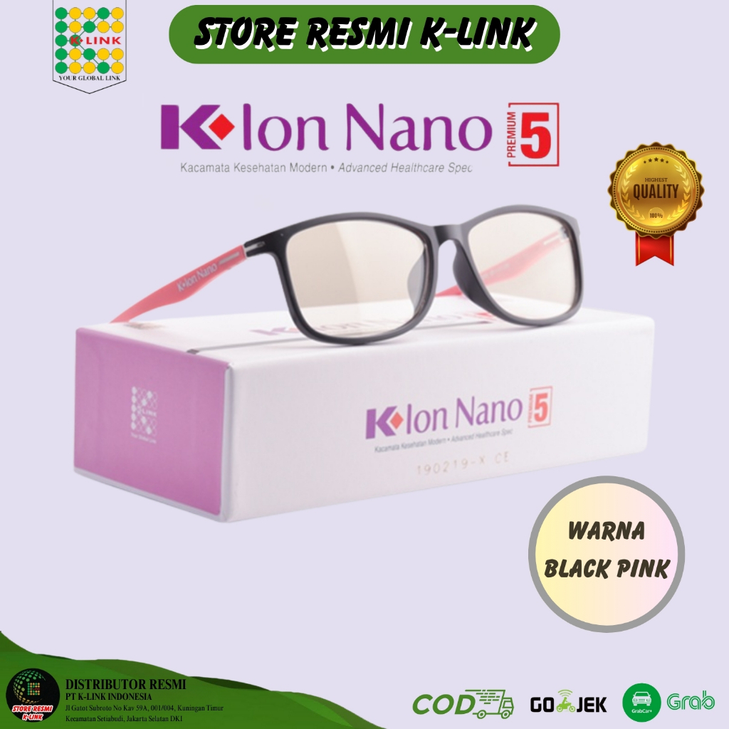 Jual KACAMATA K-ION NANO PREMIUM 5 PINK 𝟏𝟎𝟎% 𝐎𝐑𝐈𝐆𝐈𝐍𝐀𝐋 𝐊-𝐋𝐈𝐍𝐊 | Shopee ...