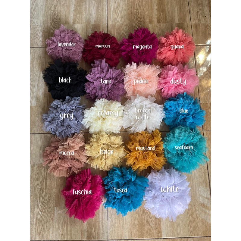 Jual Scrunchie Tile/Scrunchie Tile Halus/Scrunchie | Shopee Indonesia