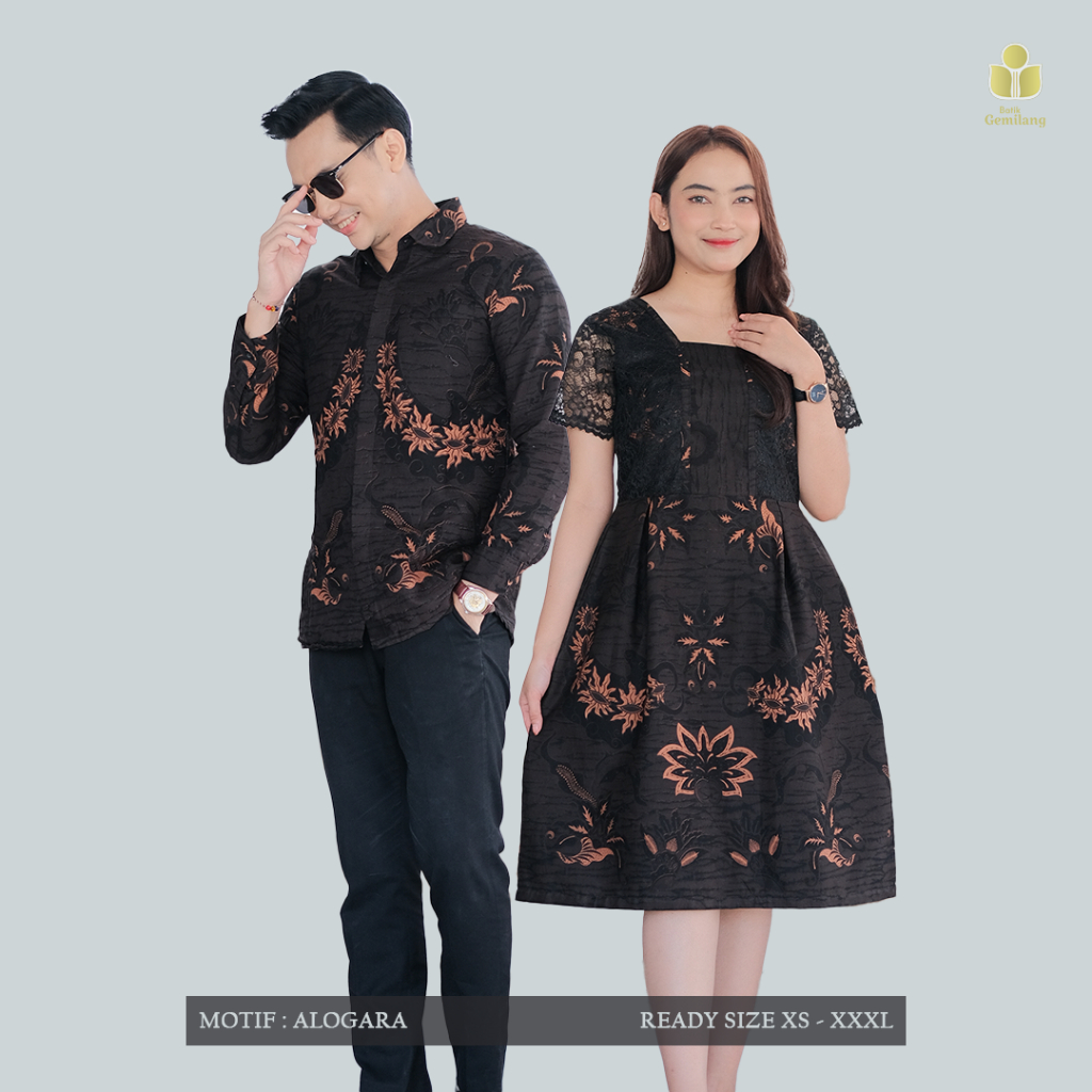 Jual BATIK GEMILANG - Motif Alogara | Shopee Indonesia