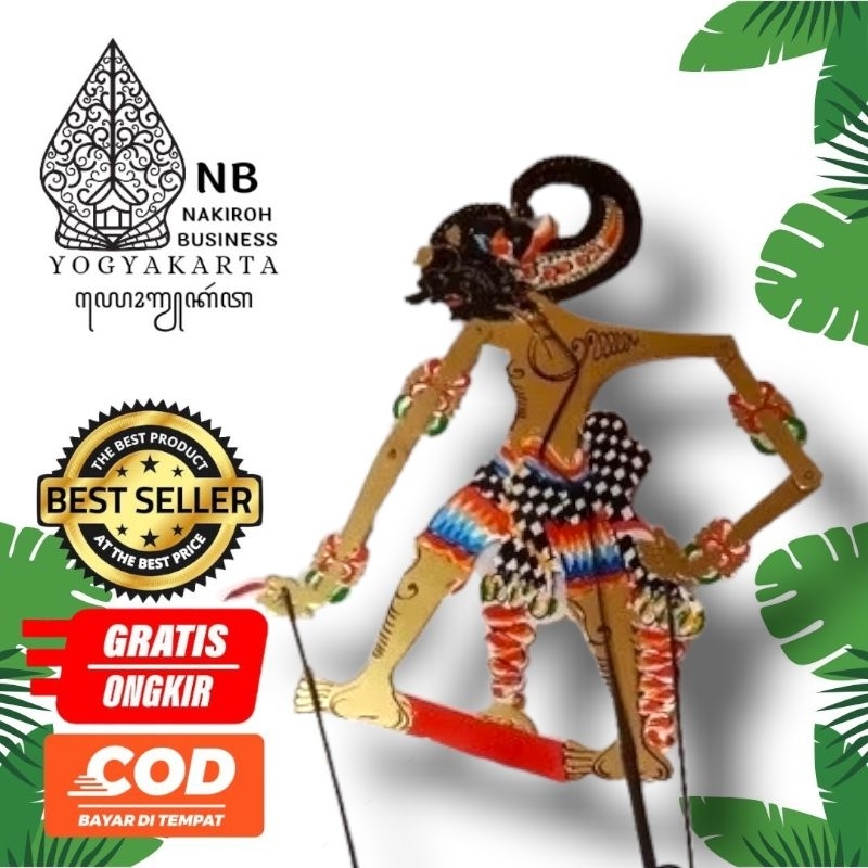 Jual Wayang kulit asli Bima werkudara jagal abilawa brataseno | Shopee ...