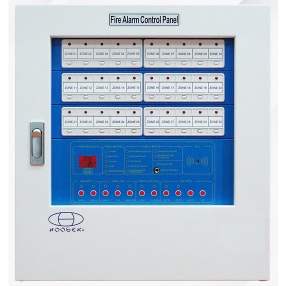Jual HOOSEKI Fire Alarm Control Panel 30 Zone c/w Battery HS-30L | Shopee Indonesia