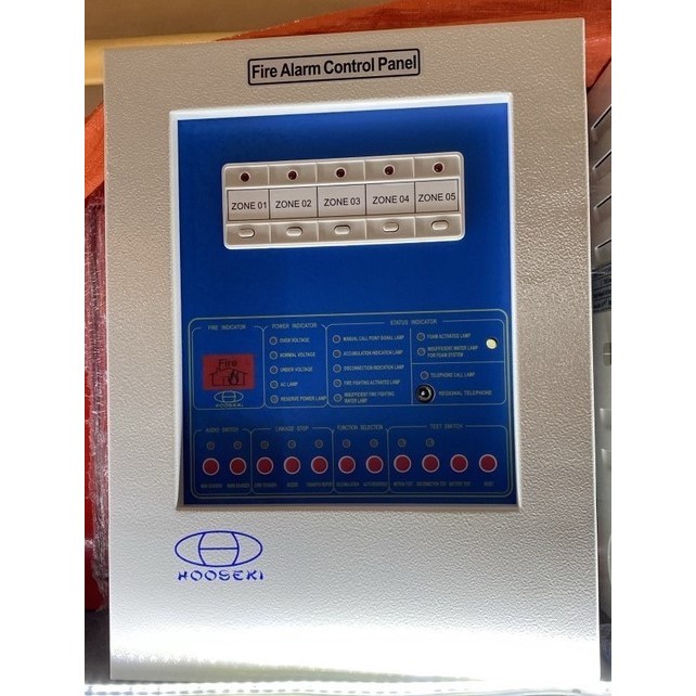 Jual HOOSEKI Fire Alarm Control Panel 5 Zone c/w Battery HS-5L | Shopee Indonesia