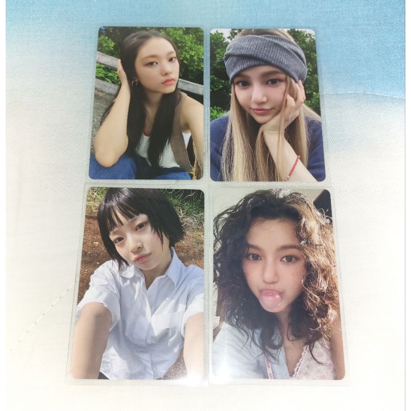 Jual (READY) Newjeans Line Friends How Sweet Pink Set Photocard Official Minji Cimol Hanni ...