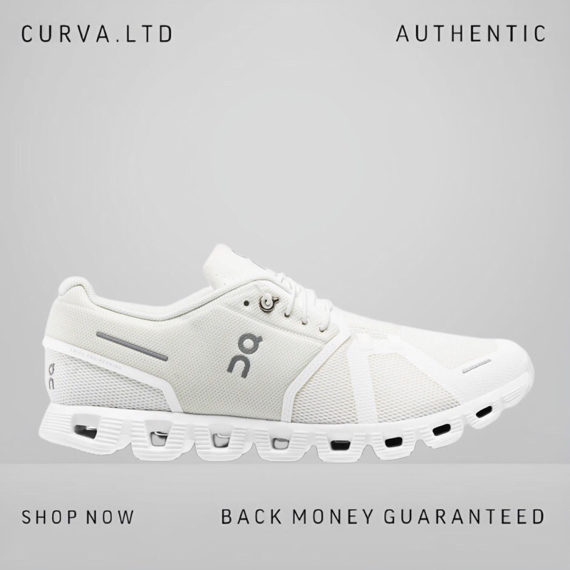 Jual on cloud 5 all white men original | Shopee Indonesia