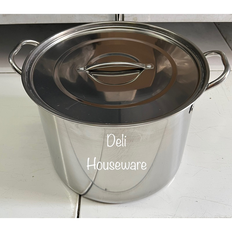 Jual STOCKPOT PANCI STAINLESS 8 12 16 20QT / PANCI REBUS TINGGI ...