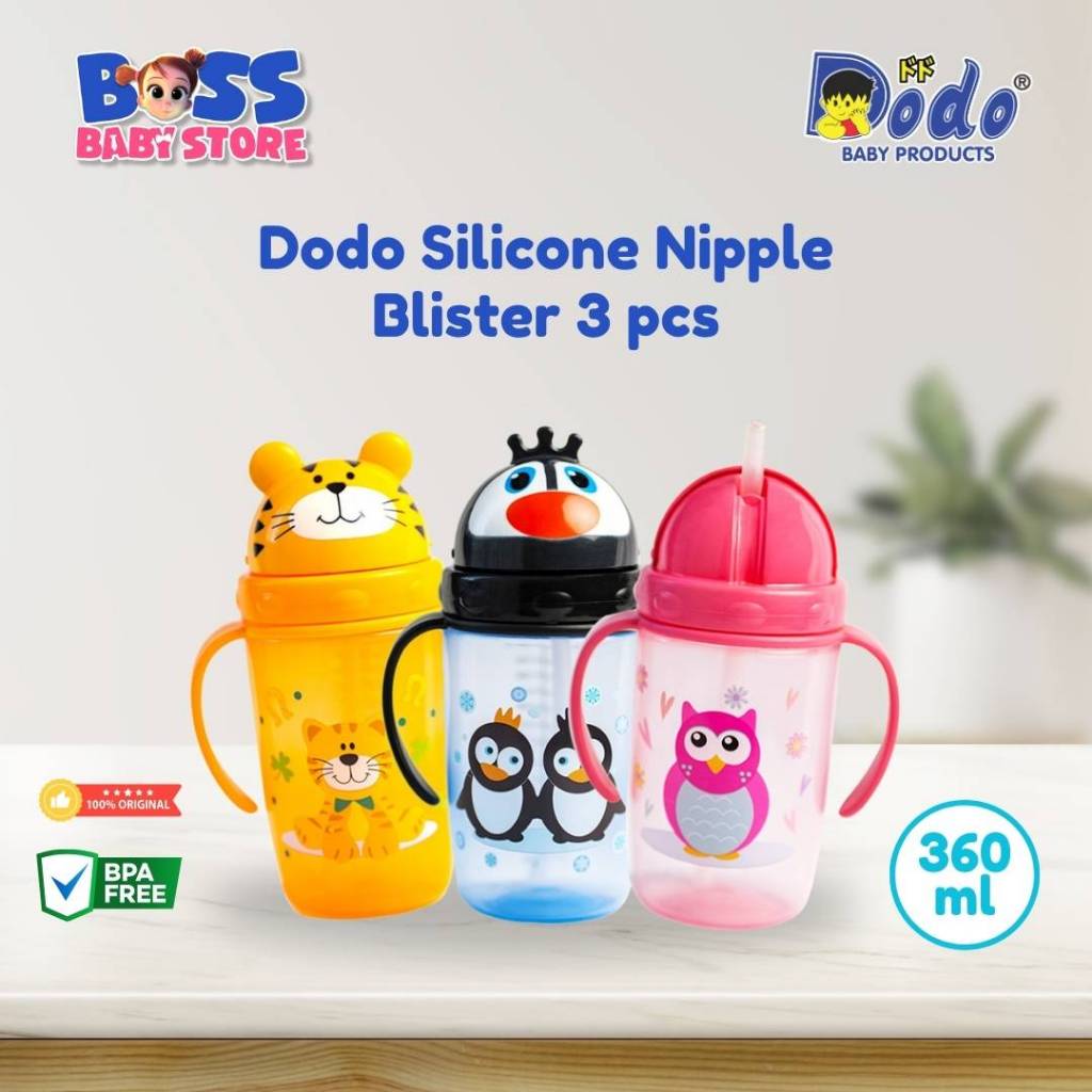 Jual BABY BOSS - Botol Minum Anak Animal Character Dodo (360 ml ...