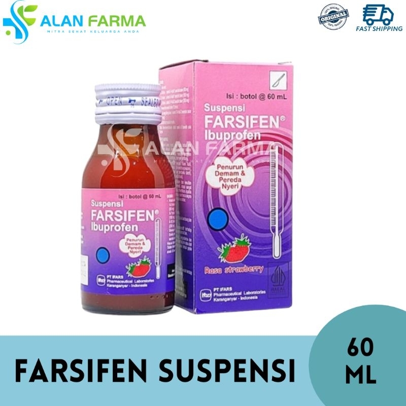 Jual Farsifen Suspensi 60 mL | Sirup Ibuprofen | Shopee Indonesia