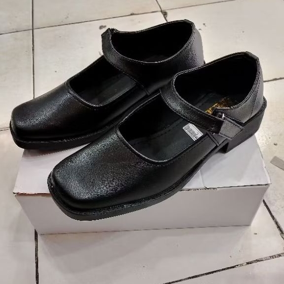 Jual Sepatu Formal Wanita Sekolah Kerja Guru Paskibra 3 CM / Sepatu ...