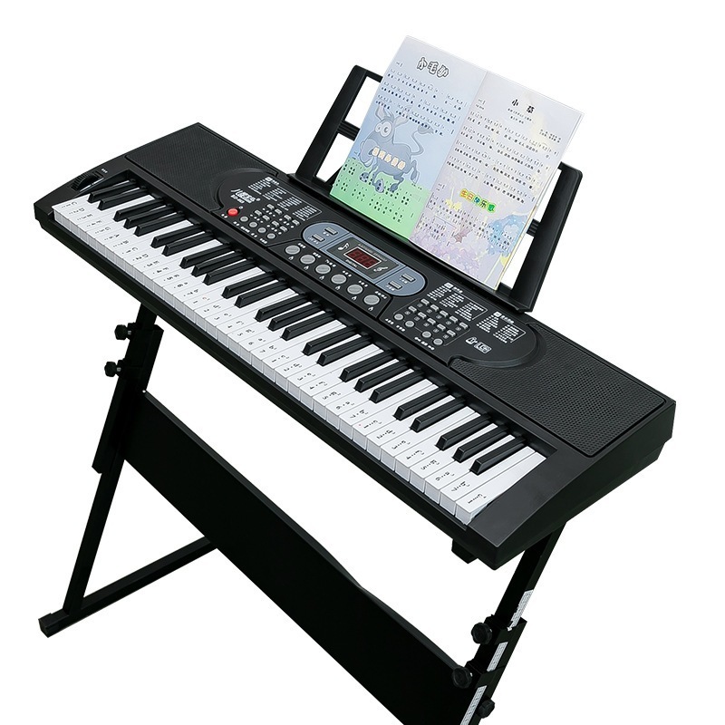 Jual 【COD 】Lampu Mengikuti 61 Keys Electric Piano / Dengan Mikrofon dan ...