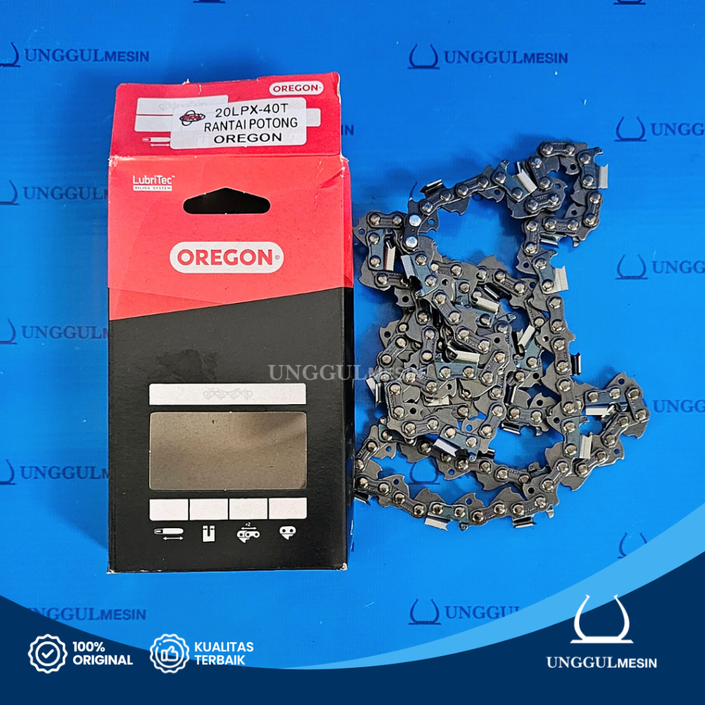 Jual Rantai Chainsaw Potong 20LPX - 40T OREGON / Rantai Senso Untuk Bar 20" Laser ORIGINAL ...