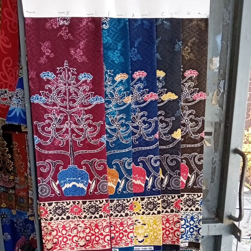 Jual kain batik khas kal-teng harga per setengah meter/ 50cm | Shopee ...