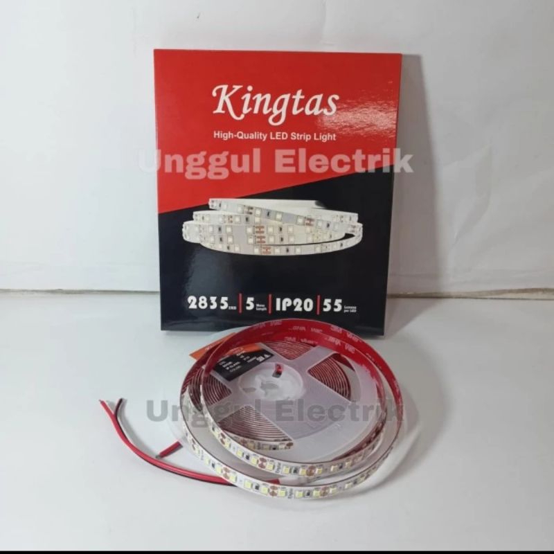 Jual Lampu LED strip 12 volt KINGTAS 2835 126 LED 12V | Shopee Indonesia