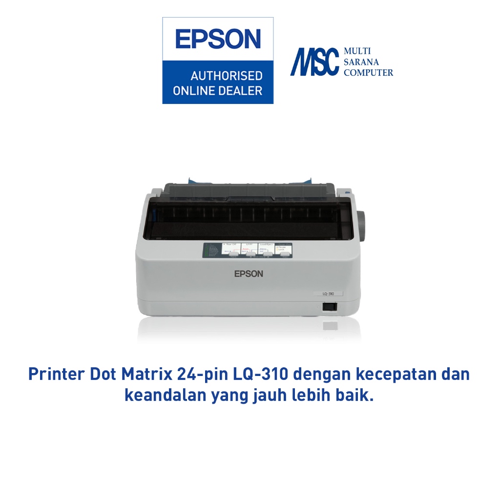 Jual EPSON Printer LQ310 LQ-310 LQ310 LQ 310 Dot Matrix Garansi Resmi ...