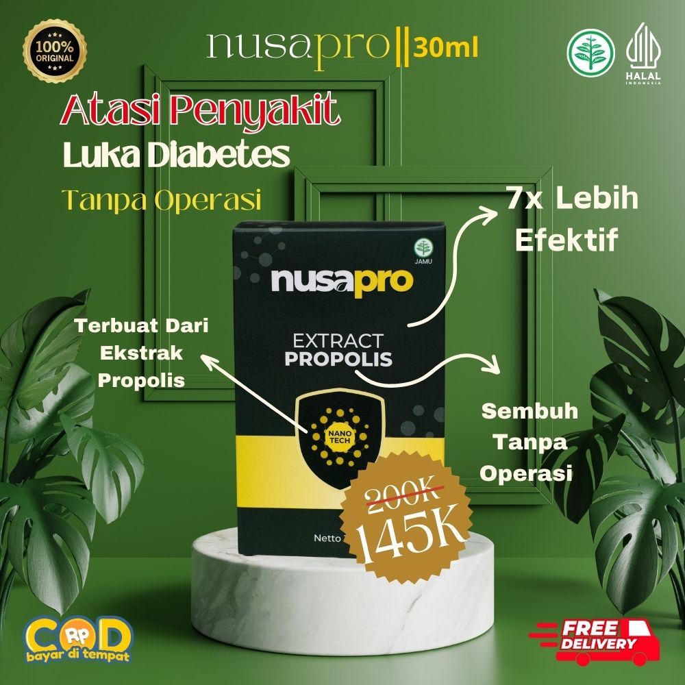 Jual Nusapro Obat Luka Diabetes Herbal Luka Diabet Impotensi Pankreas ...