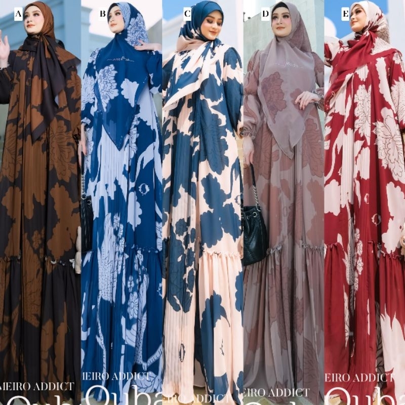 Jual Quba vol 2 Series Syari Khimar Dress Scraft by Omeiro | Shopee ...