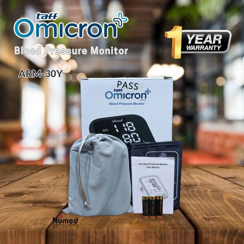 Jual Tensimeter Digital Omicron ARM-30Y / Tensi meter Digital Taff ...